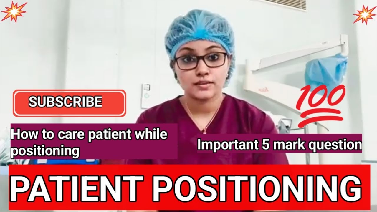 PATIENT POSITIONING🟢SUPINE🟢LATERAL🟢PRONE🟢Important 5 mark question💯 ...