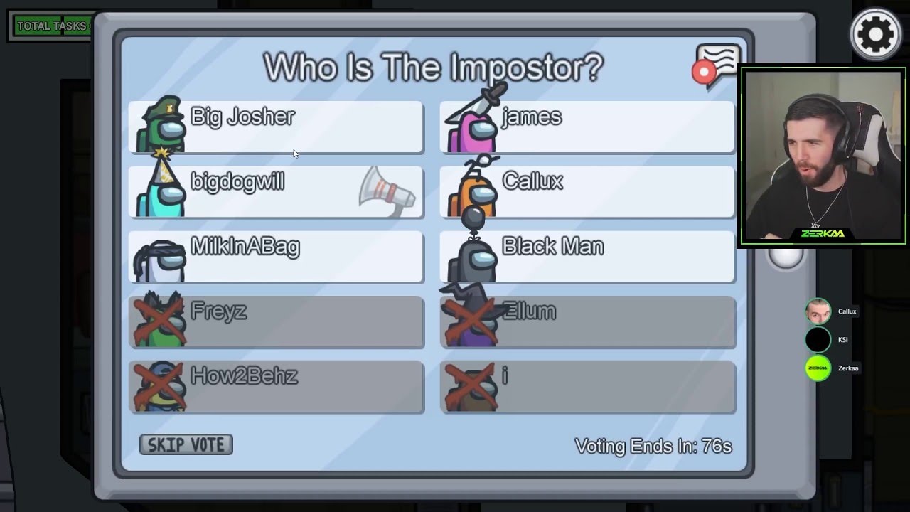 WillNE Speaking SPANISH In Among Us W/ SIDEMEN - YouTube