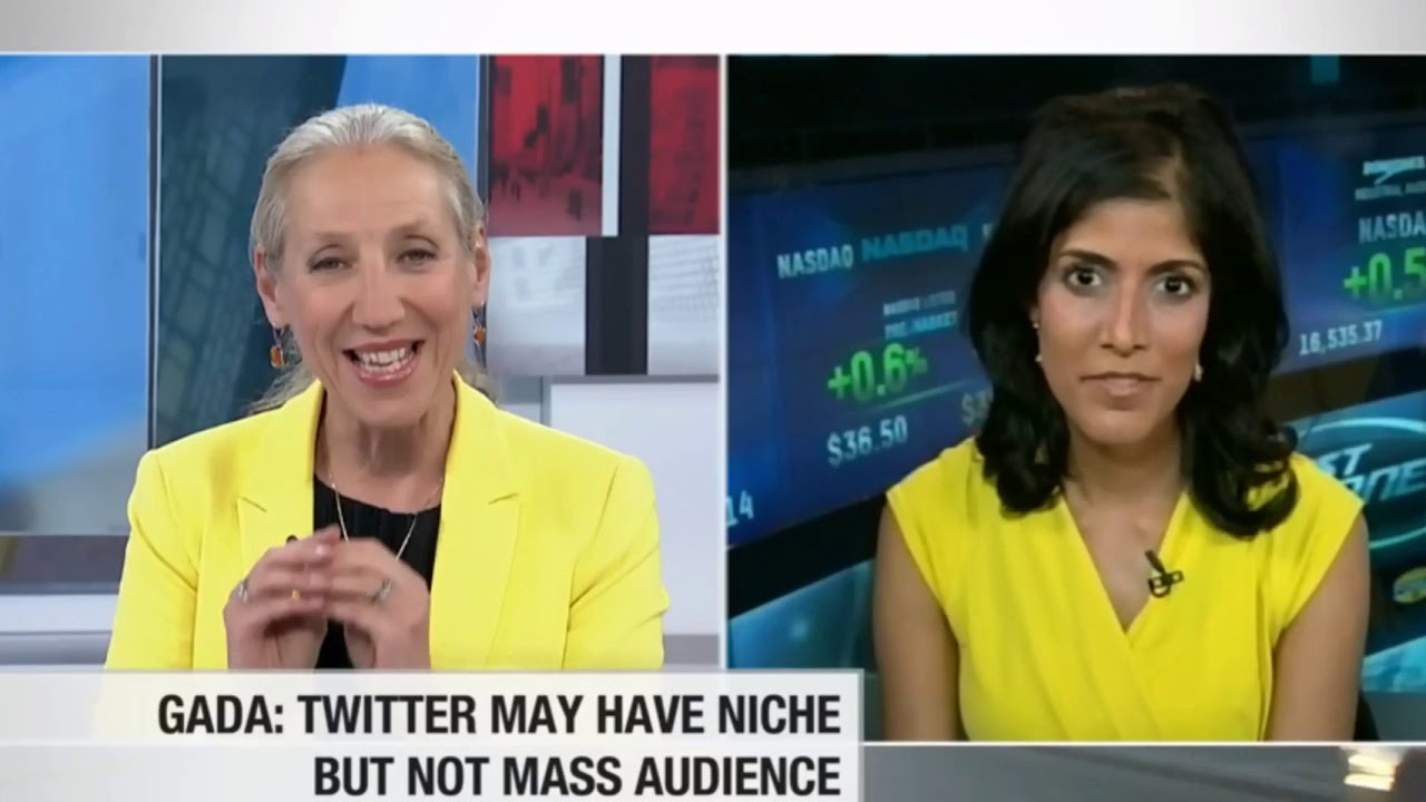 Kosha Gada on Blooomberg BNN with reactions to Twitter earnings - YouTube