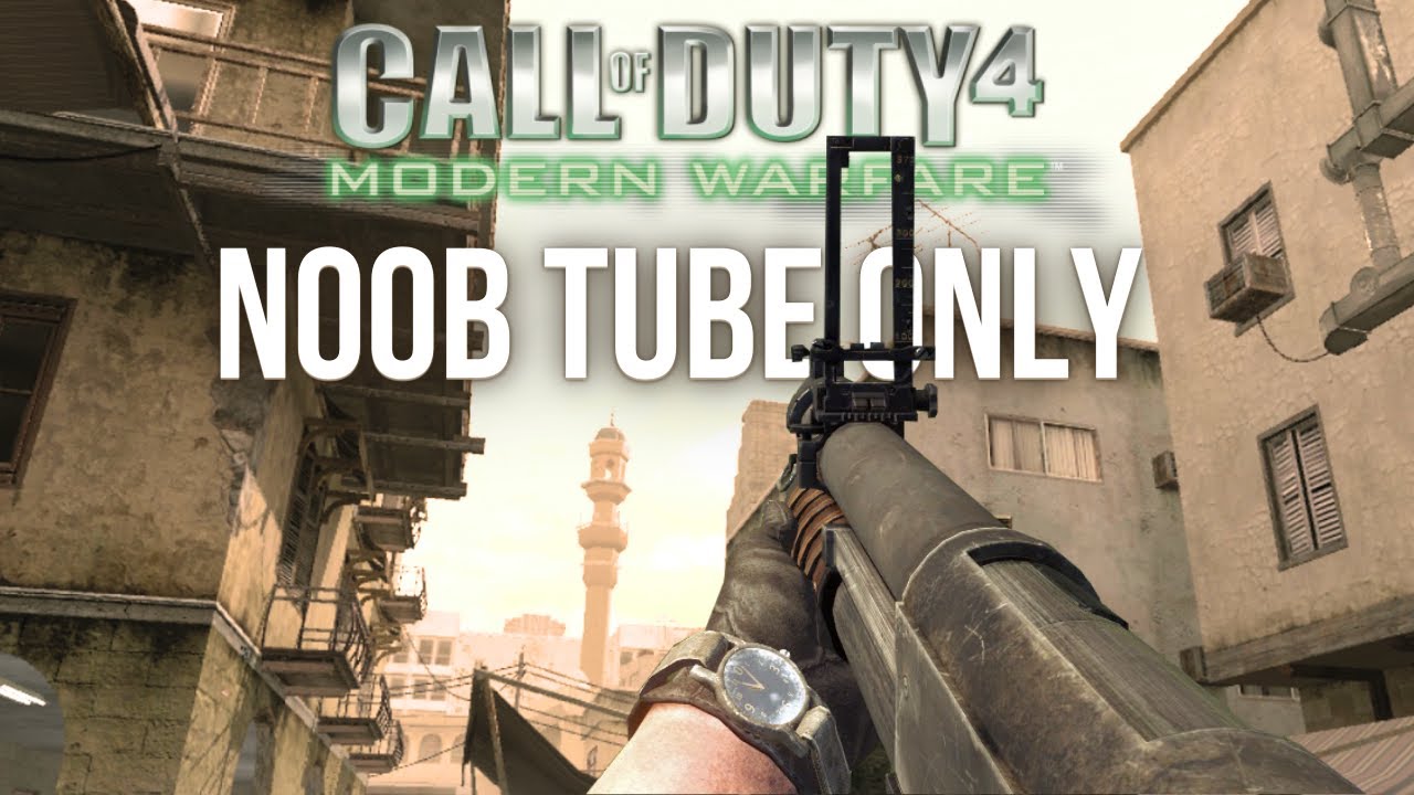 Call of Duty 4 in 2024: Explosives / Knife Only (NOOB TUBE EDITION ...