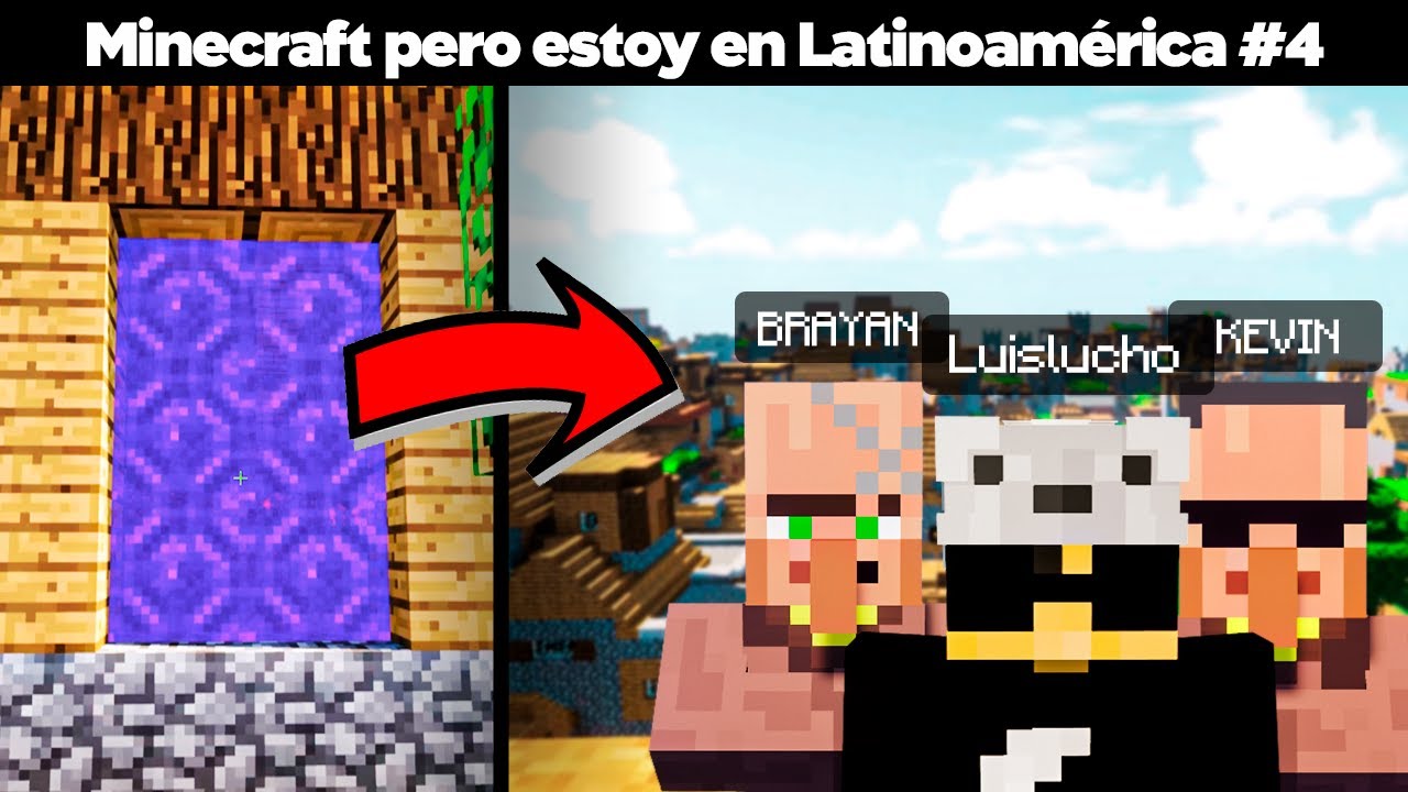 Minecraft pero estoy en latinoamérica #4 (Reto Latam) | No puedo ...