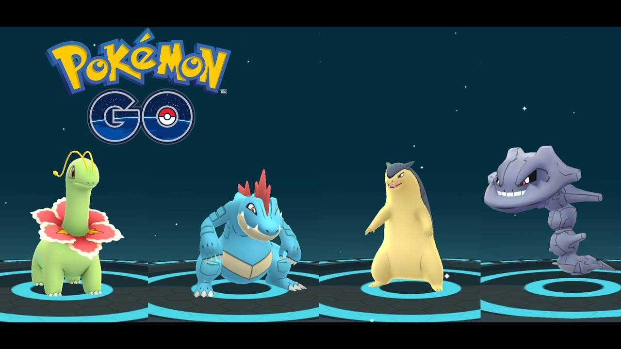 Meganium Typhlosion Feraligatr Mega Evolution