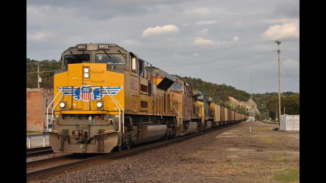 HD: September 2015 Trains w/ UP, NS, CN, CSXT, Amtrak 66, BNSF, & UP ...