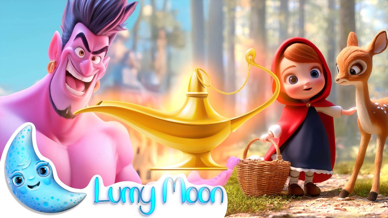 Little Red Riding Hood & Aladdin and the Magic Lamp - Fairytales ...
