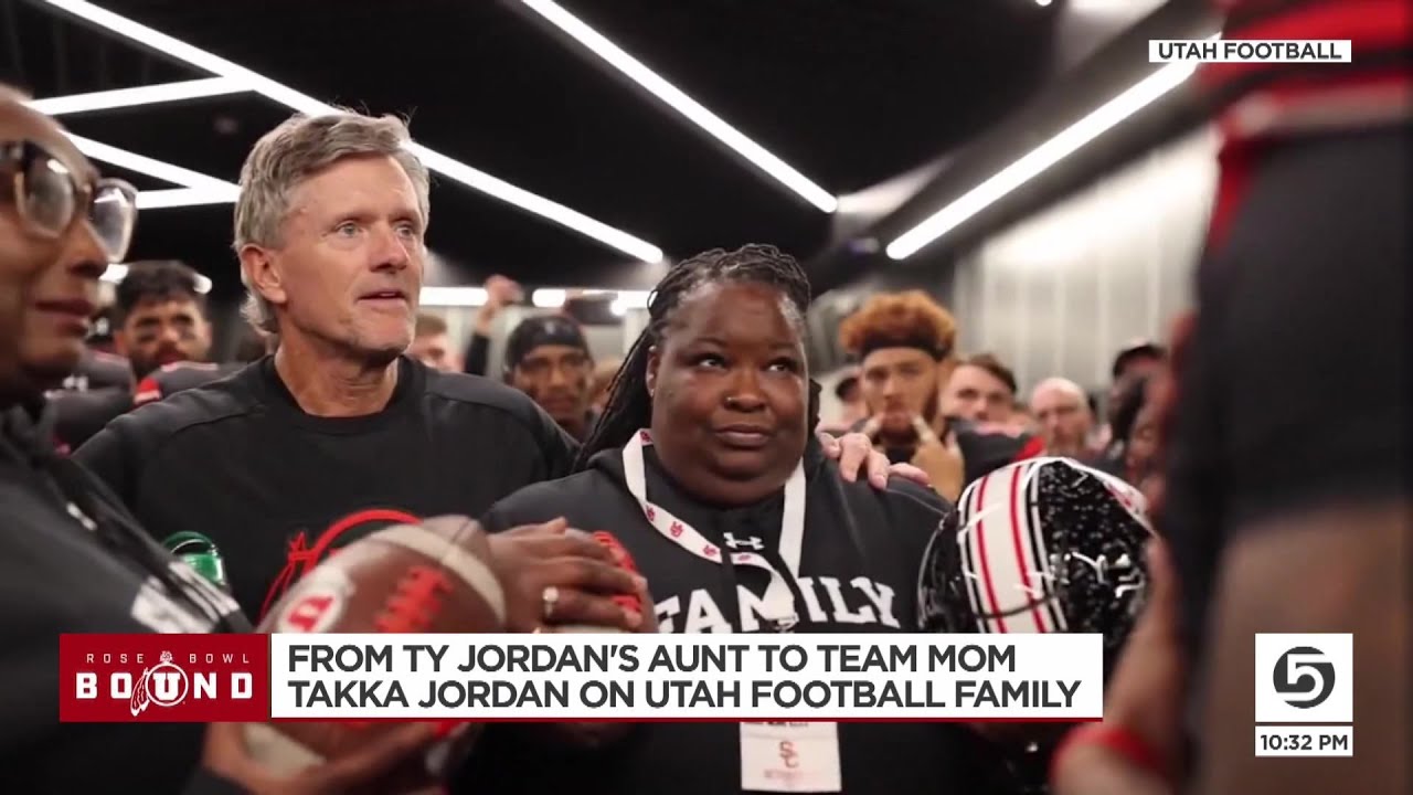 'Team mom' status brings comfort to aunt of late Utah player, Ty Jordan ...