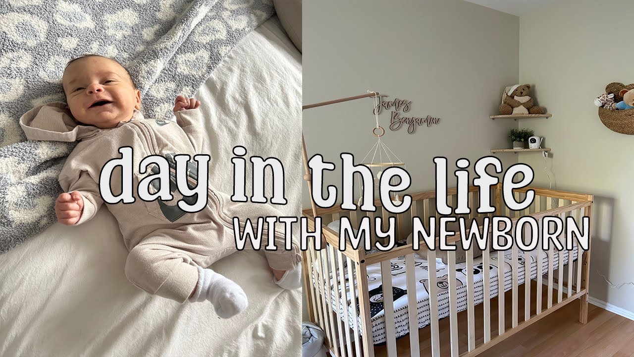 Day in the life as a new mom - YouTube