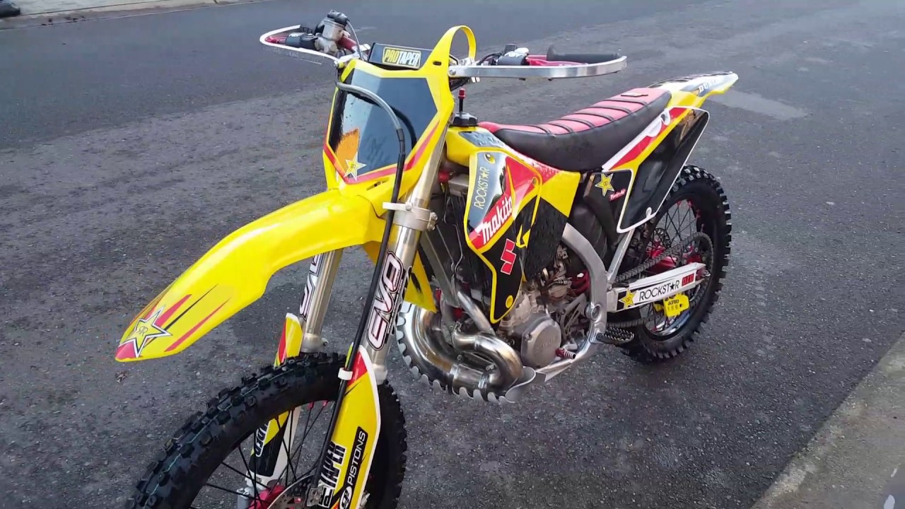 2002 RM 250 full custom build - YouTube
