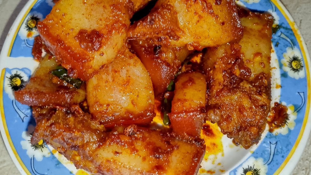 Masala pork fry recipe.Testy pork fry recipe#current kitchen# - YouTube