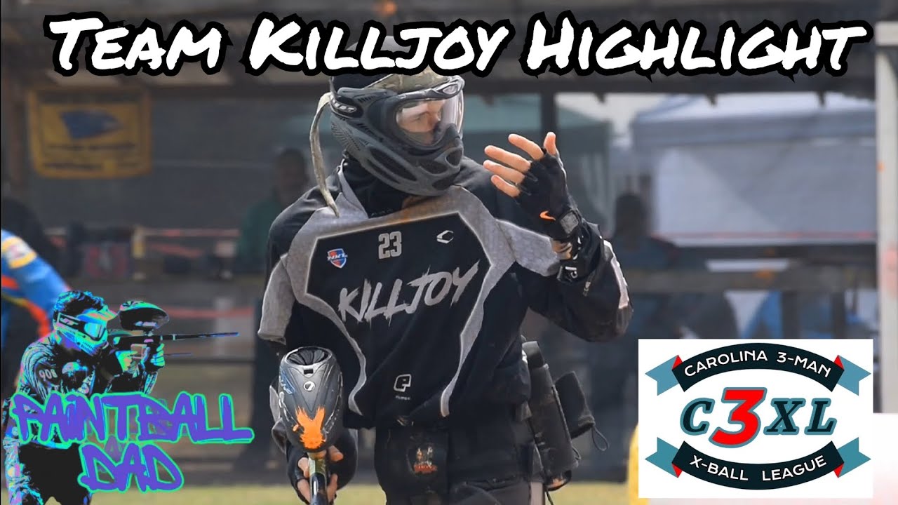 Team Killjoy At The C3XL (Carolina 3-man X-Ball League) #paintball ...