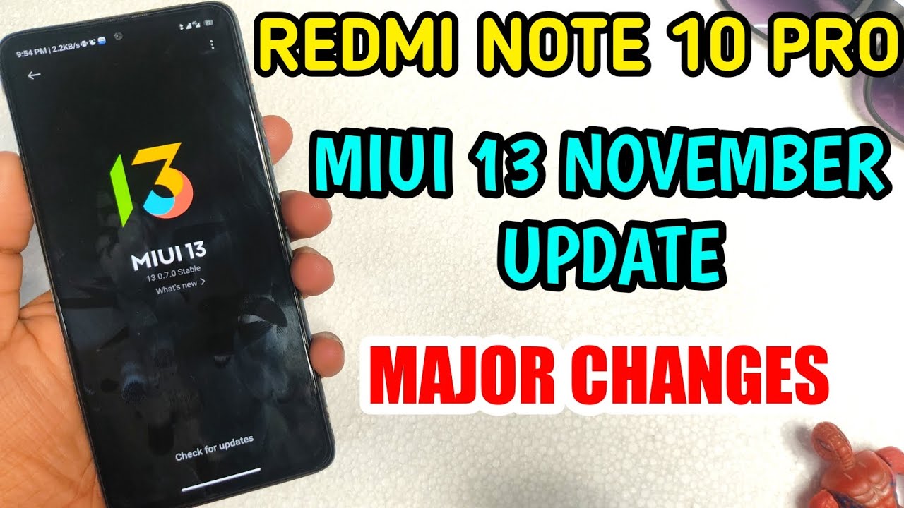 Redmi Note 10 Pro MIUI 13.0.7.0 full Update Review| Redmi Note 10 Pro ...