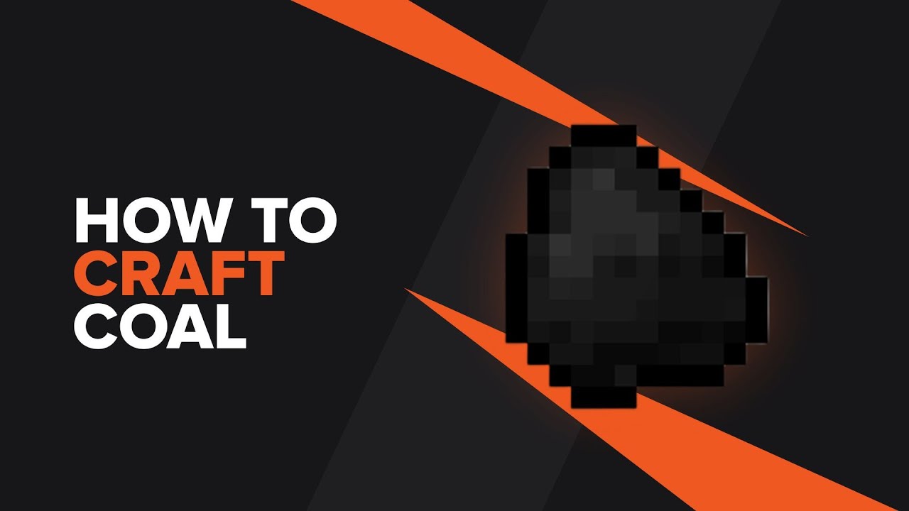 How to make Coal in Minecraft - YouTube