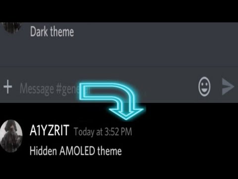 Discord Mobile - AMOLED Theme - YouTube