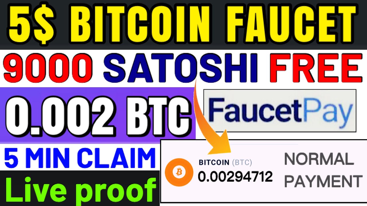 9000 satoshi free | high paying faucet + live proof | best crytpo ...
