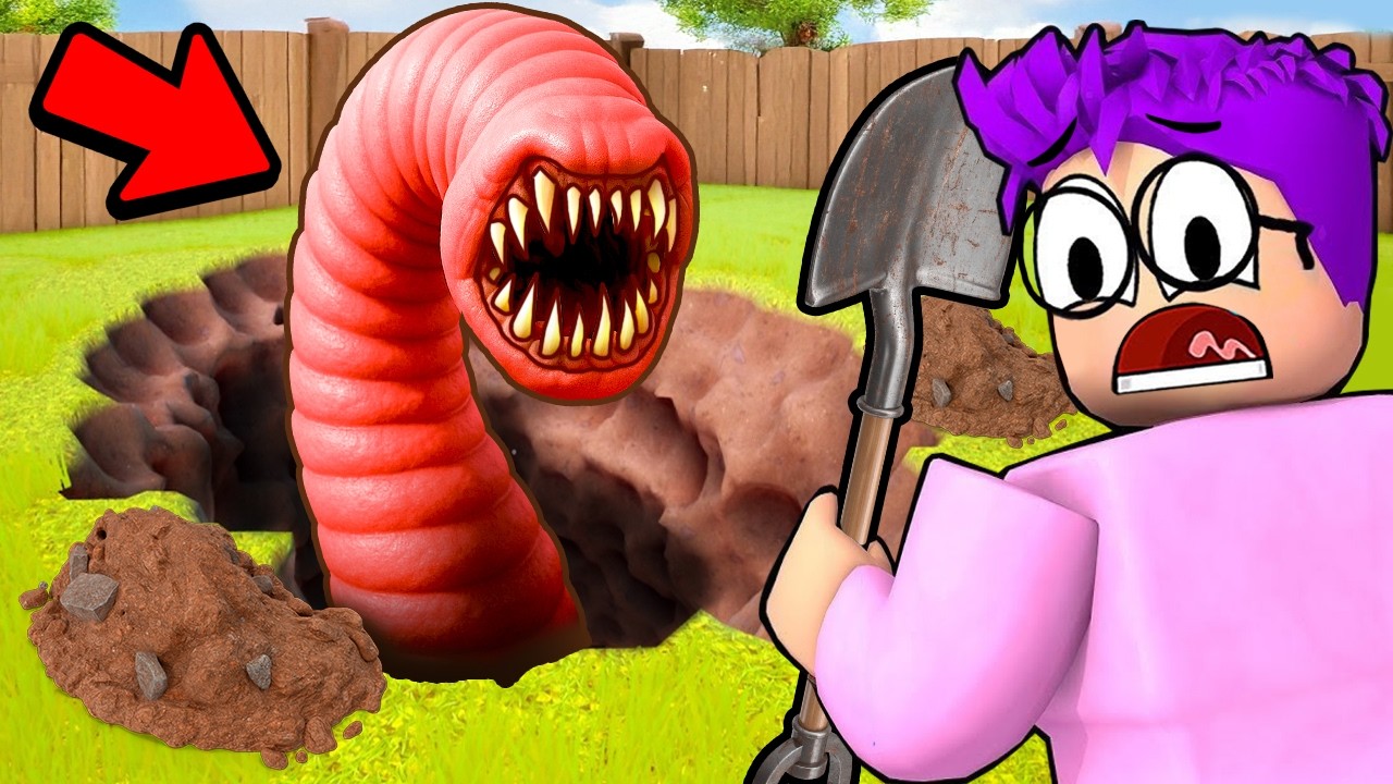 ROBLOX BACKYARD MONSTERS!? (Can We Beat ROBLOX DIG THE BACKYARD ...