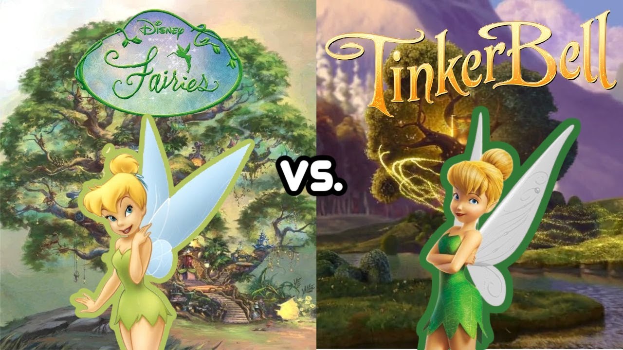 Tinker Bell Books Vs Movies Youtube