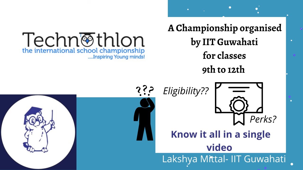 International School Championship classes 9th to 12th registrations open | Technothlon IIT ...