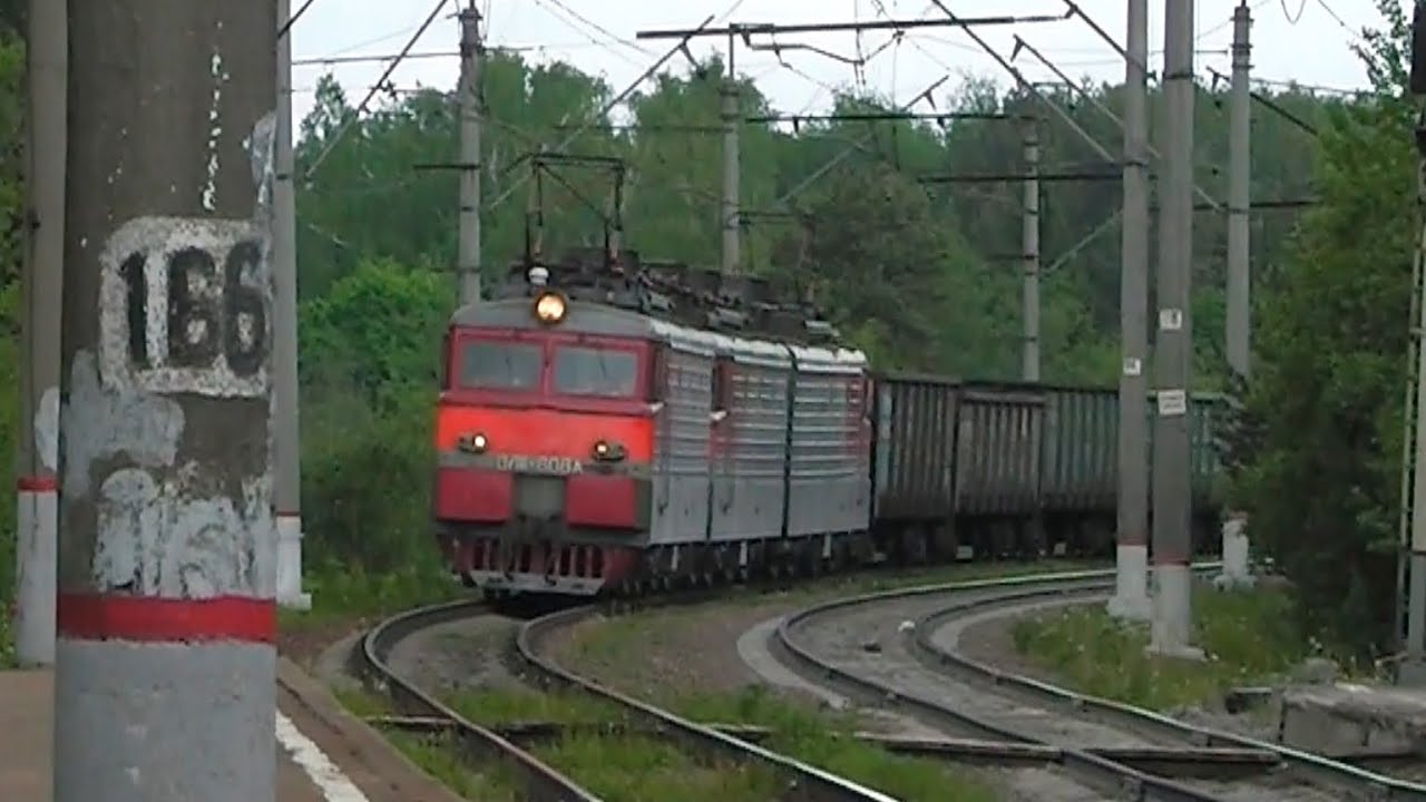 Электровоз ВЛ11.8-808А/807 / Electric locomotive VL11.8-808A/807 - YouTube