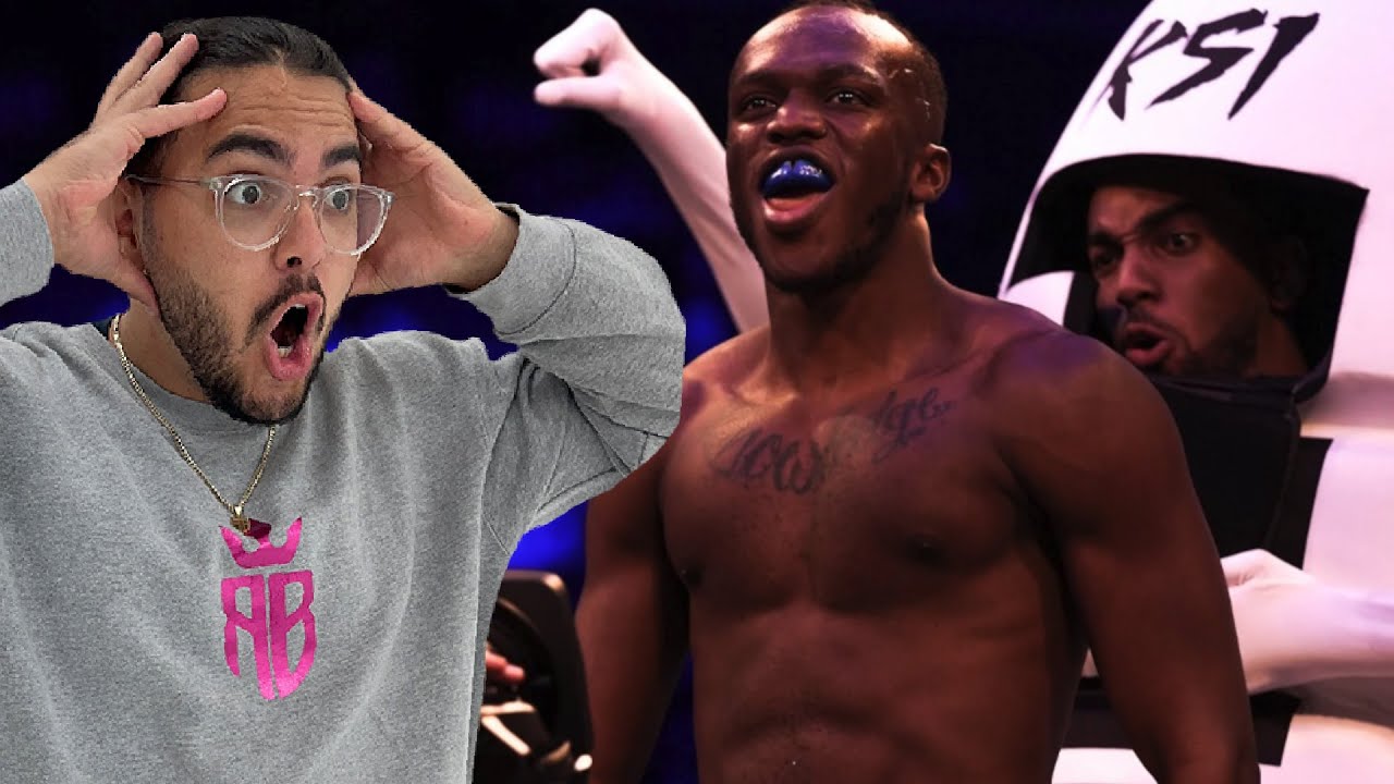 Arab Reacts to Niko Omilana Sneaking Into KSI's Boxing Match - YouTube