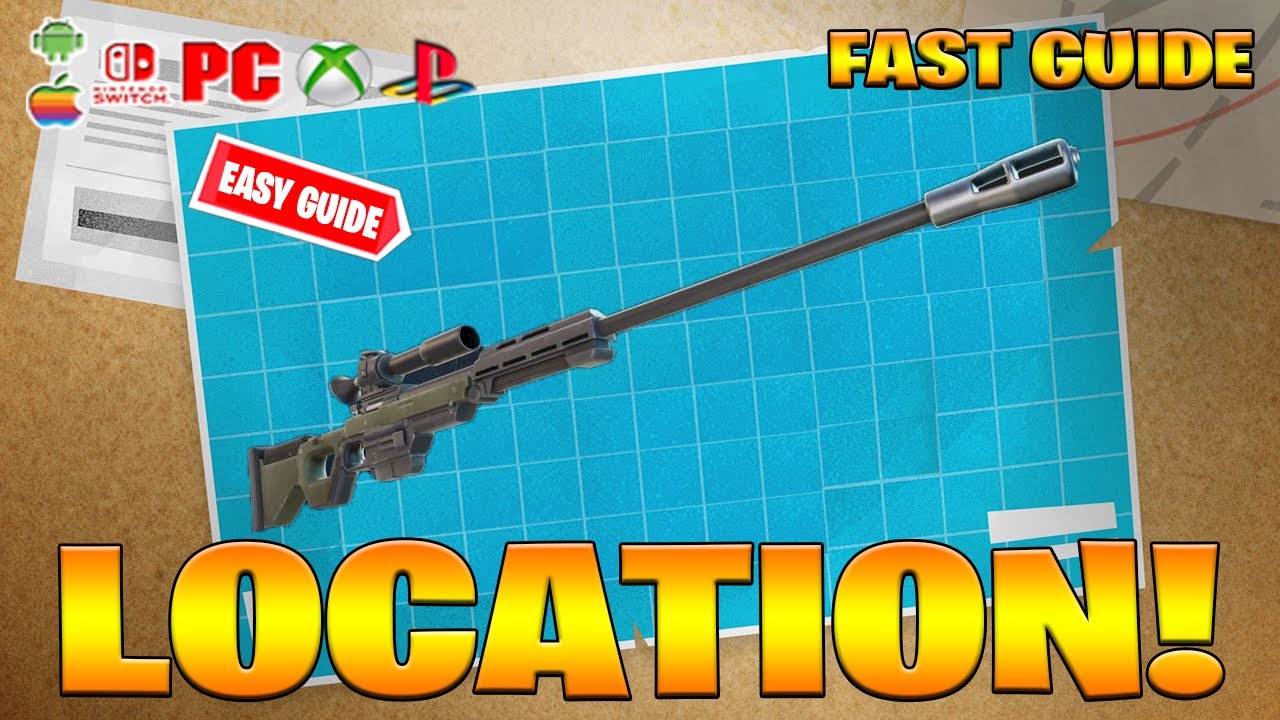 Where to find ALL IQA-11 Marksman Blaster Rifle Location in Fortnite ...