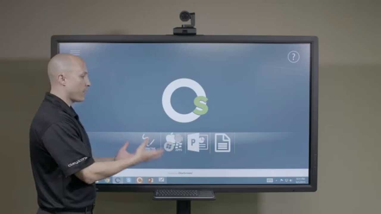 OneScreen Customizable Launch Page for Each Meeting - YouTube