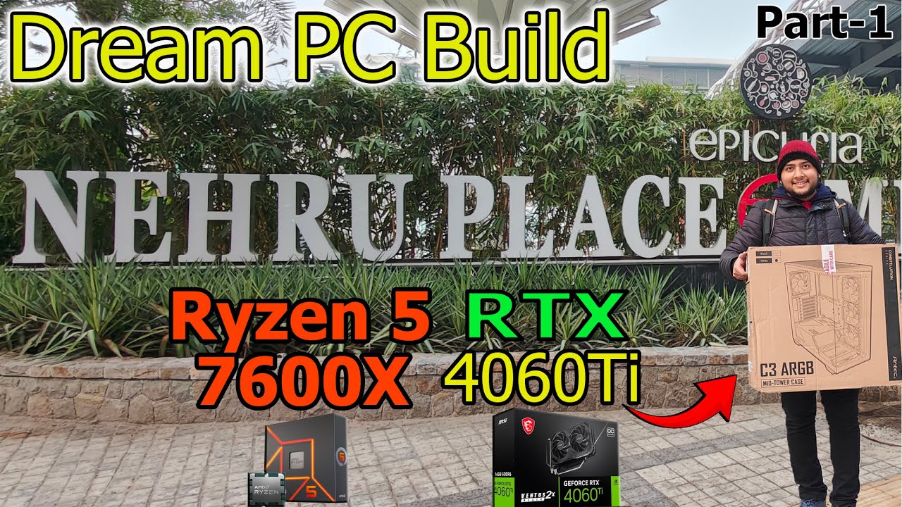 Welcome Home Beast | Gaming PC build | Nehru Place Delhi | Part-1 - YouTube