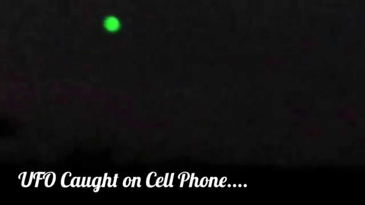 UFO Caught on Cell Phone.... - YouTube