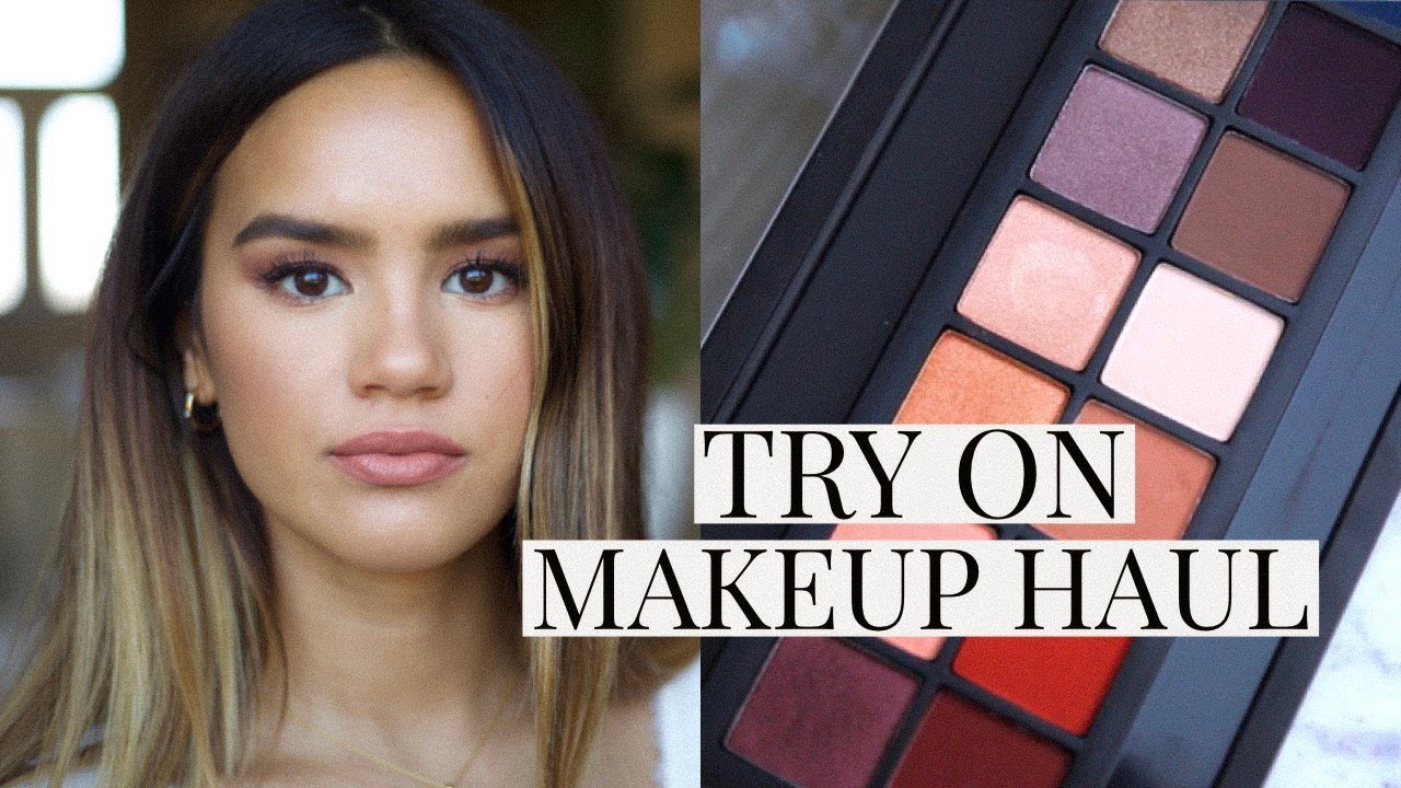 TRY ON MAKEUP HAUL! | DACEY CASH - YouTube