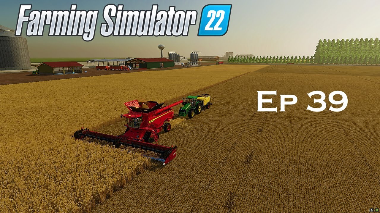 farming Simulator 22 fs22 timelapse big fields map Ep #39 mega farm ...