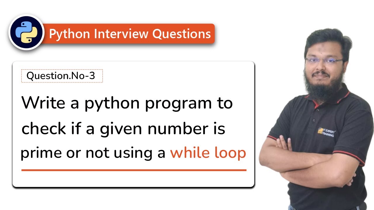 Check If A Number Is Prime In Python Python Interview Question YouTube check-if-a-number-is-prime-in-python-python-interview-question-youtube