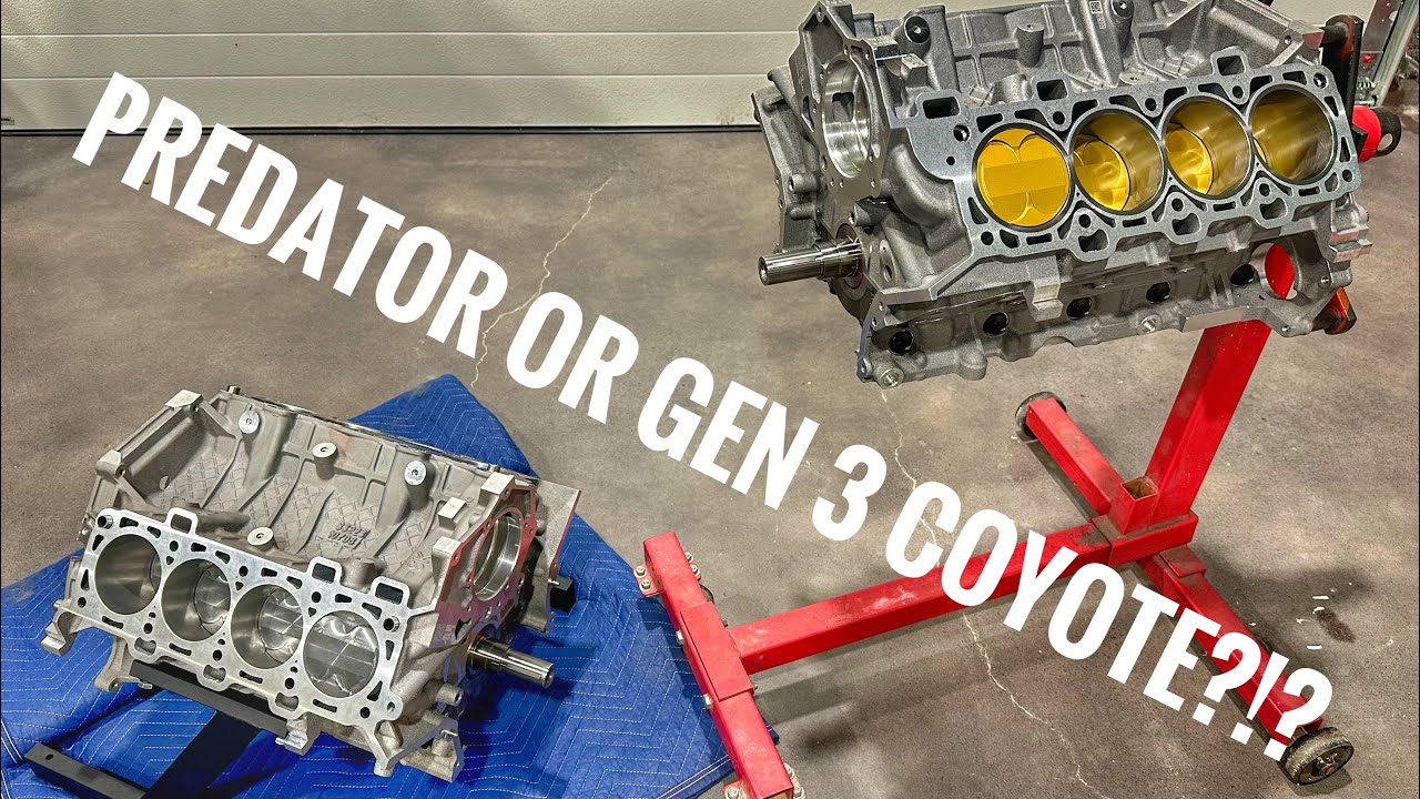 Built Predator short block vs Texas Speed Sleeved Coyote - YouTube