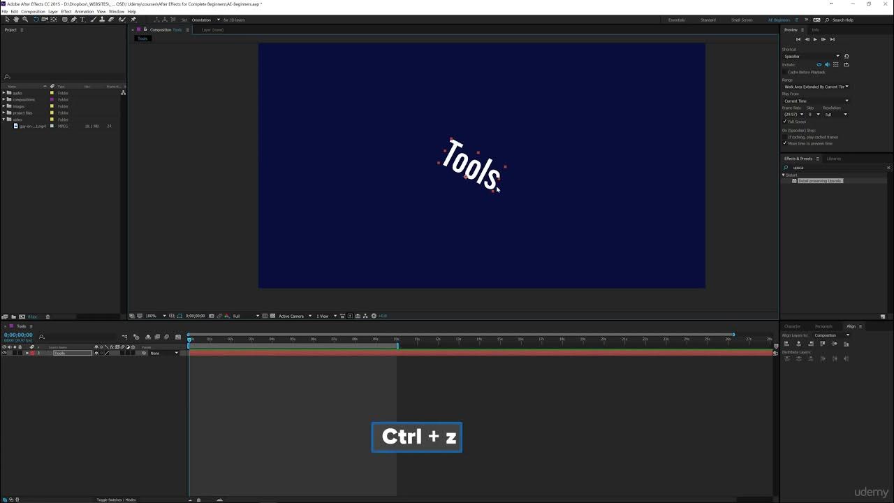 17 Rotation And Anchor Point After Effects For Beginners Course 17-rotation-and-anchor-point-after-effects-for-beginners-course