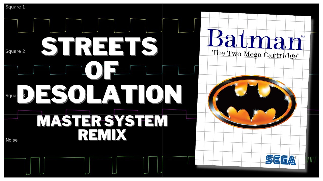 Batman - Streets of Desolation (Master System SN76489 remix) - YouTube