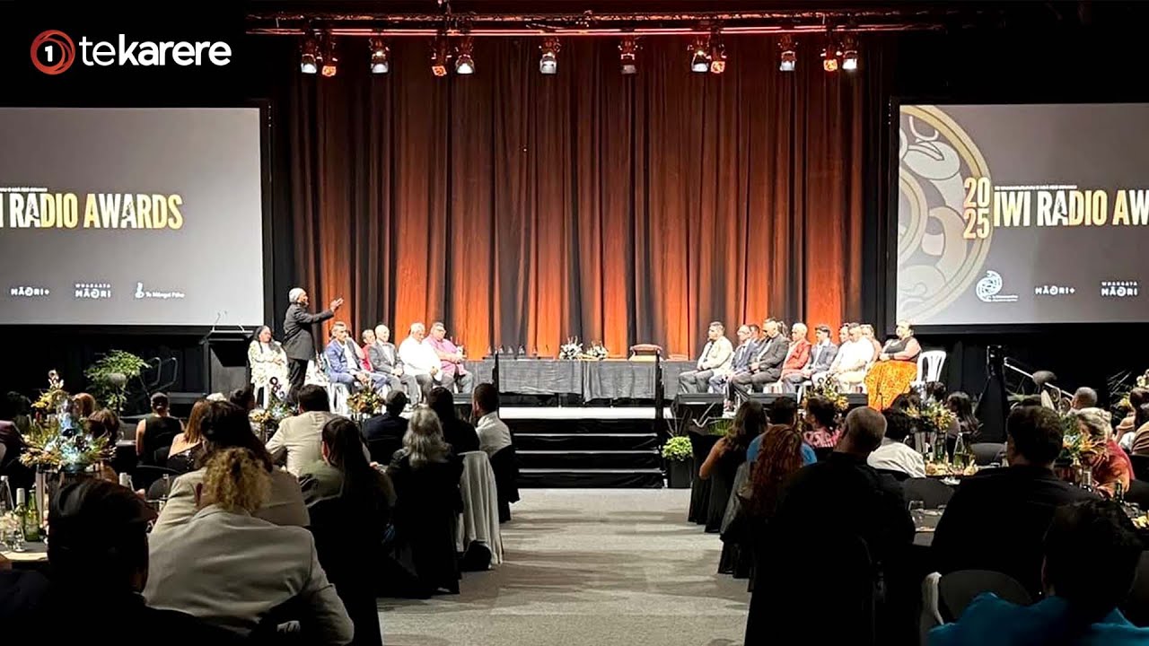 Peter Lucas Jones discusses Iwi Radio Awards - YouTube