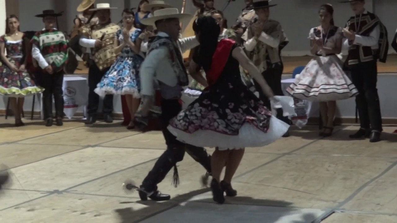 Campeones Regionales de Cueca Juvenil Paine 2016 # 03 - YouTube