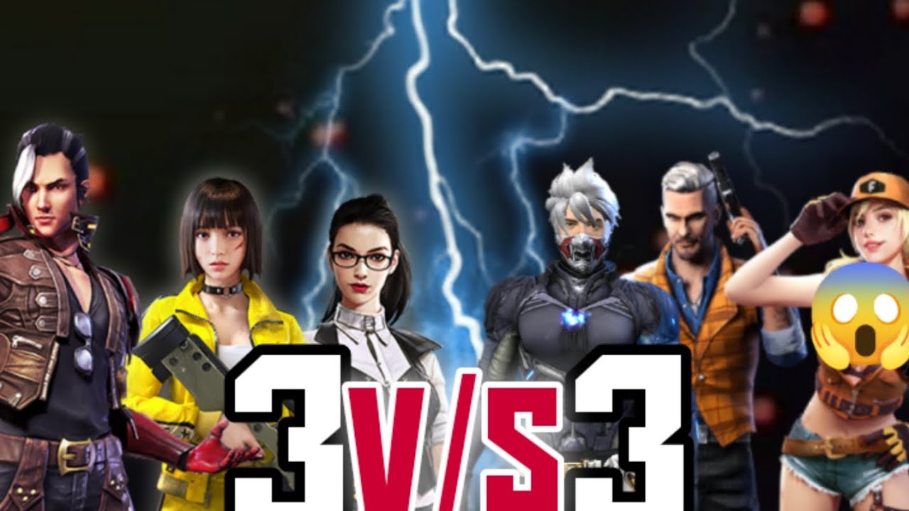 3vs3 INSANE CUSTOM MATCH - GARENA FREE FIRE - NARANG GAMING - YouTube