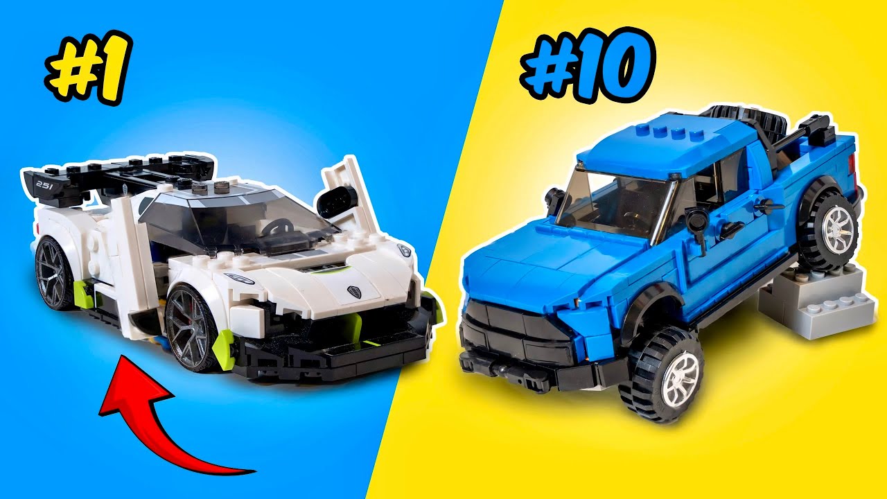 GENUIS Ways to Add LEGO Car Moving Parts... - YouTube