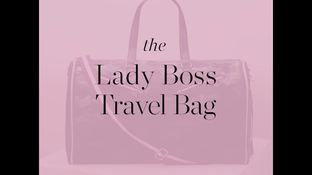 Lady Boss Travel Bag - YouTube