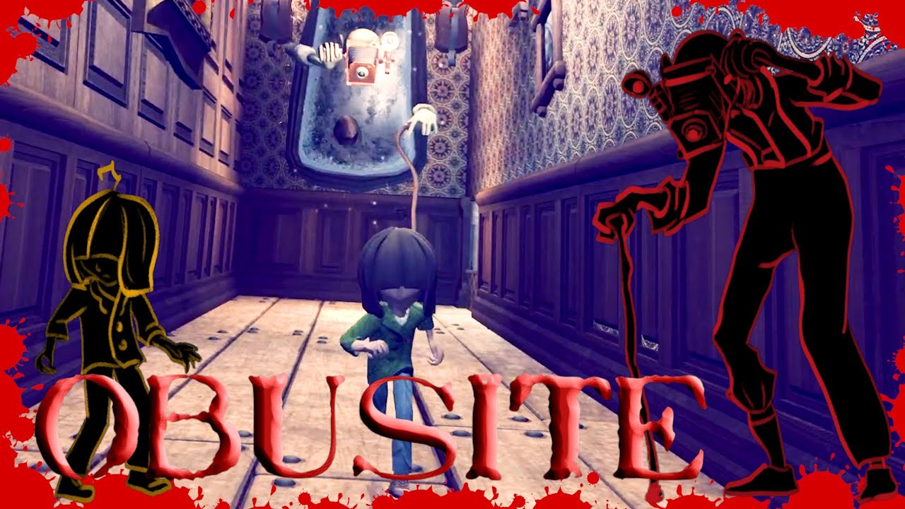 【単発】カメラ爺から逃げるリトルナイトメア風ホラーゲーム『OBUSITE』 - YouTube