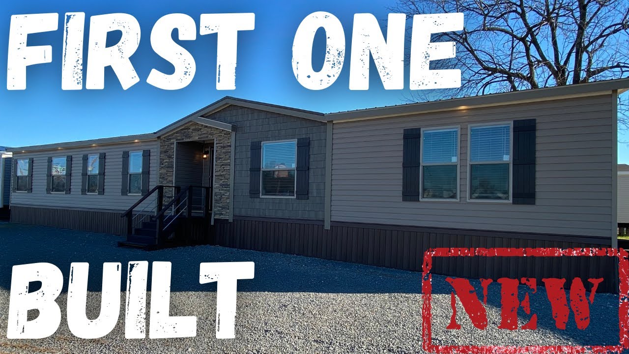 FIRST NEW VERSION OF THIS MODEL BUILT! This mobile home is a GAME ...