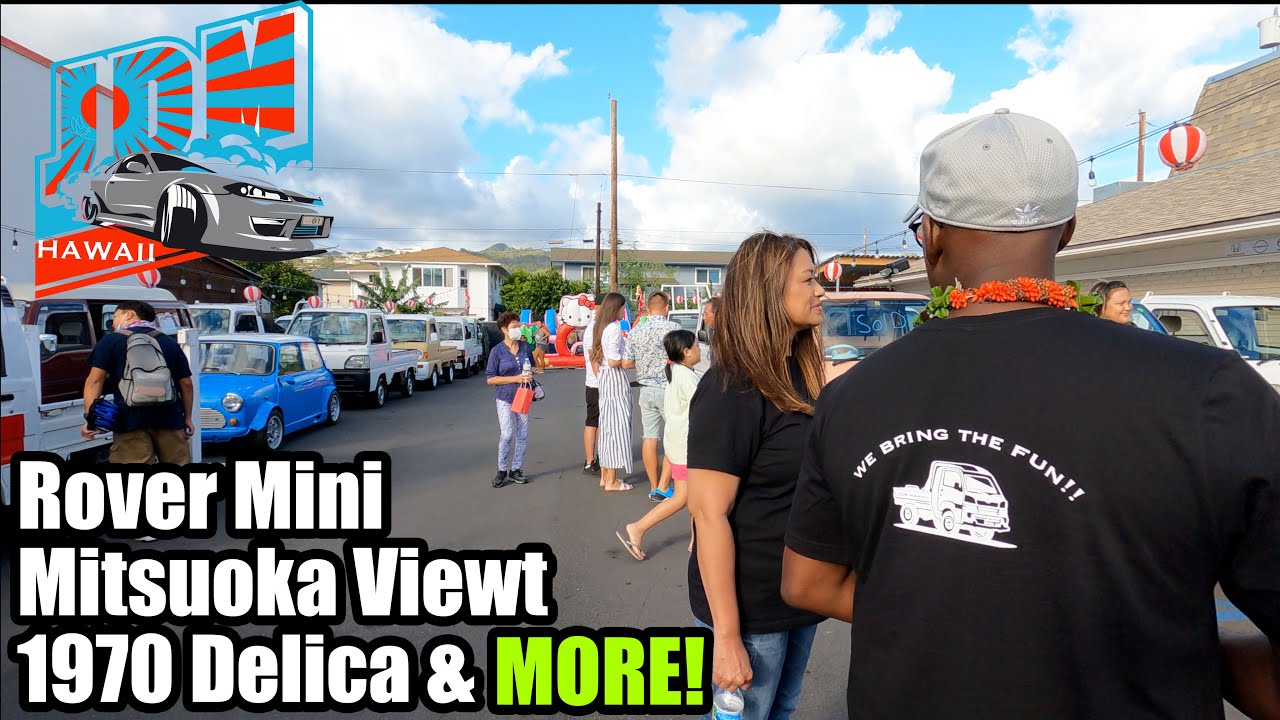 Unique Car's For Sale At JDM Hawaii Grand Opening - YouTube