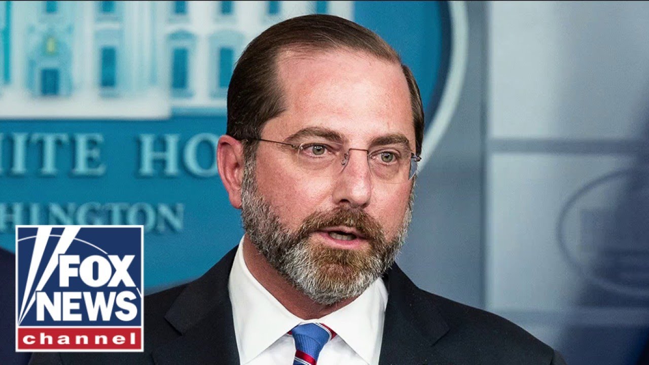 HHS Secretary Alex Azar resigns - YouTube