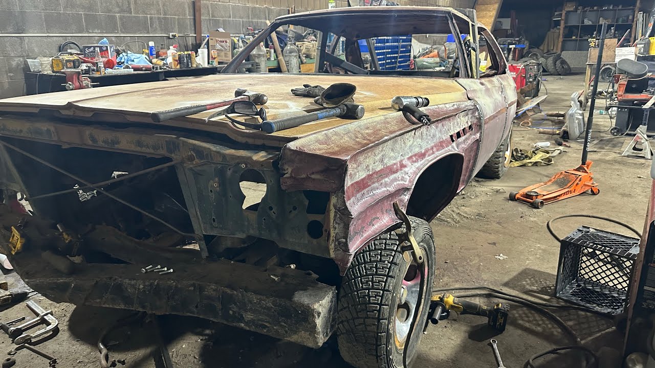 Front clip is on! This car is looking super good! - YouTube