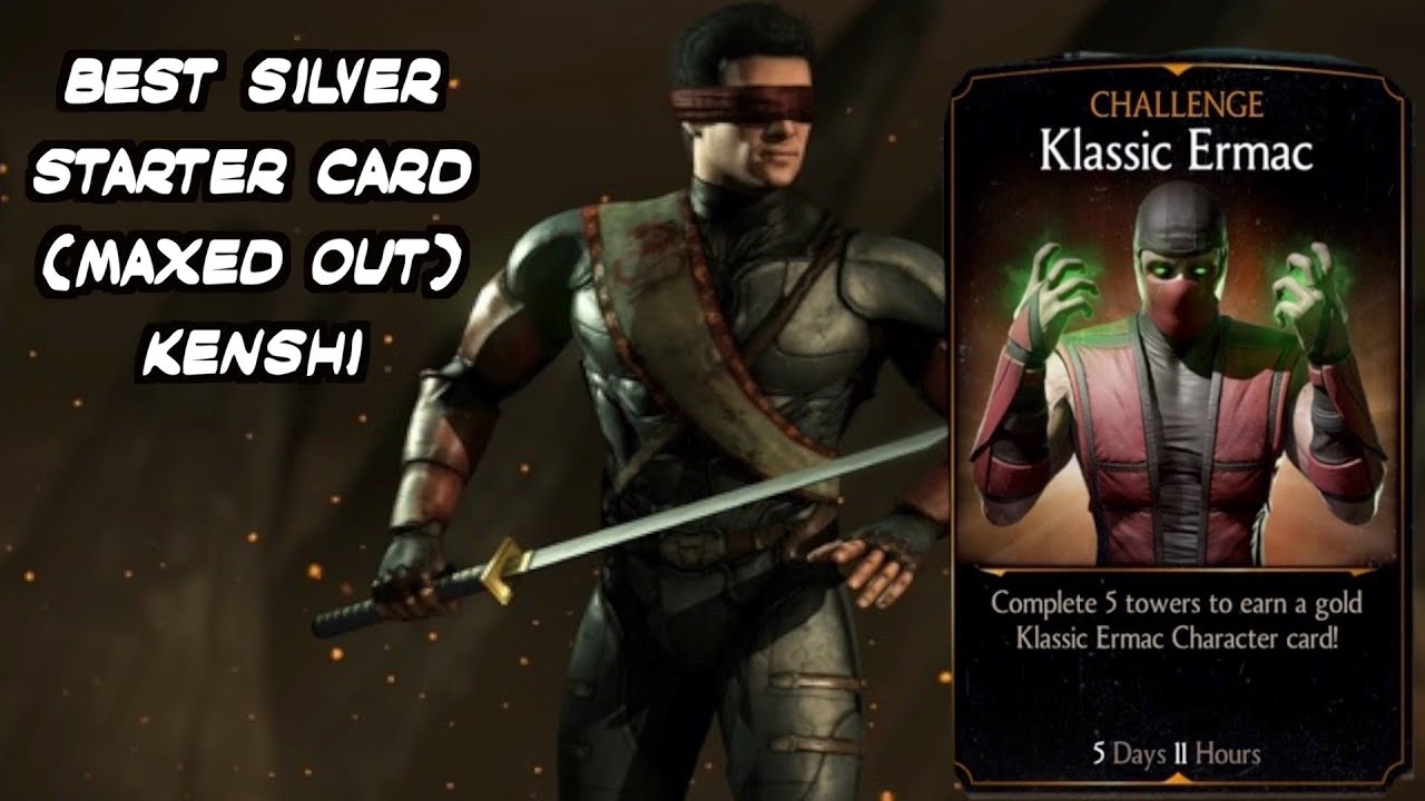 MAXED SILVER KENSHI KLASSIC ERMAC CHALLENGE | MORTAL KOMBAT MOBILE ...