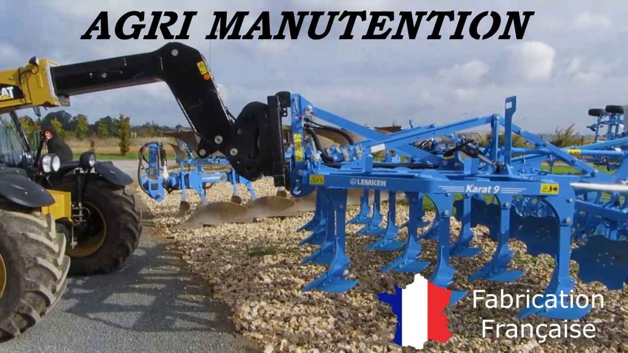 AGRI MANUTENTION - Outil de manutention 3 Points - YouTube