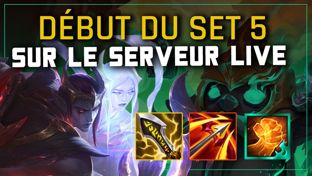 MA PREMIÈRE RANKED SUR LE SET 5 DE TFT - YouTube