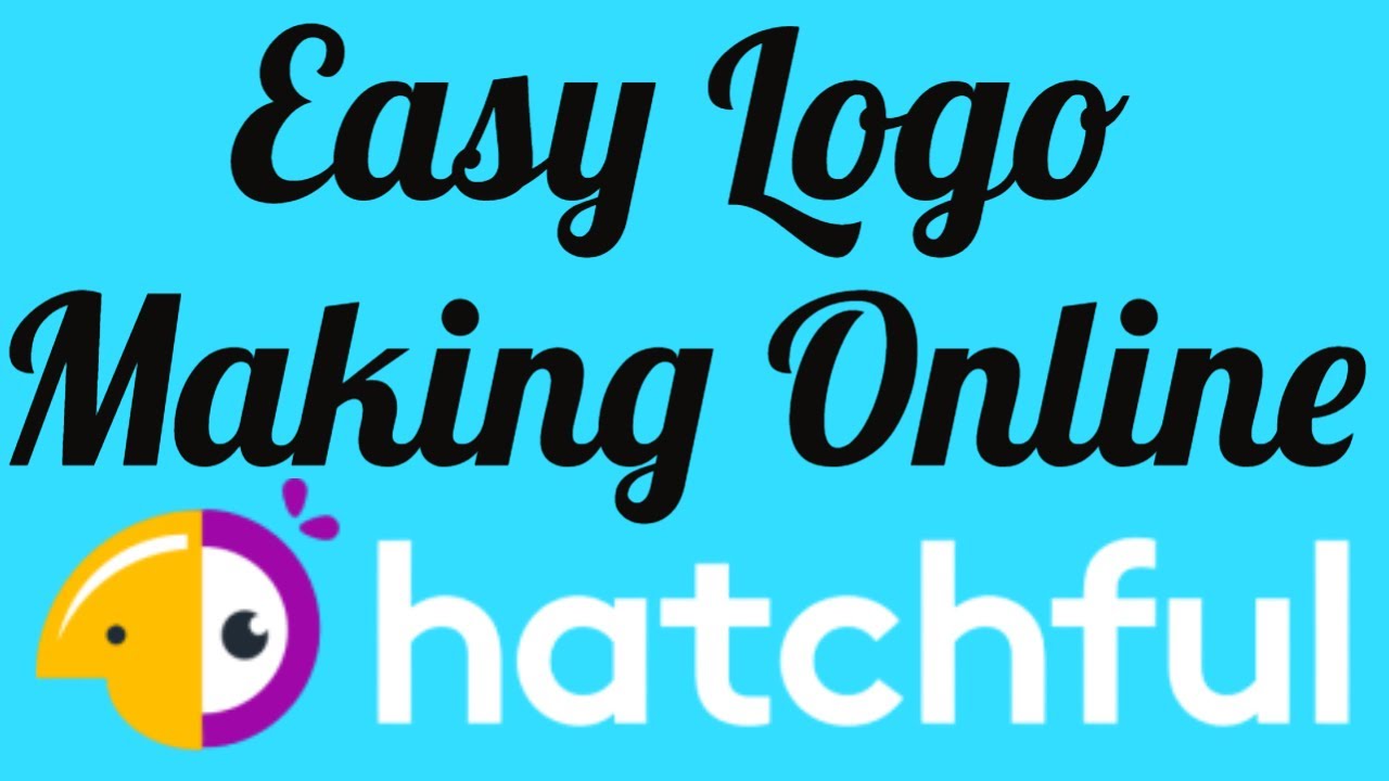 Easy Making Logo Online / Without watermark / hatchful - YouTube