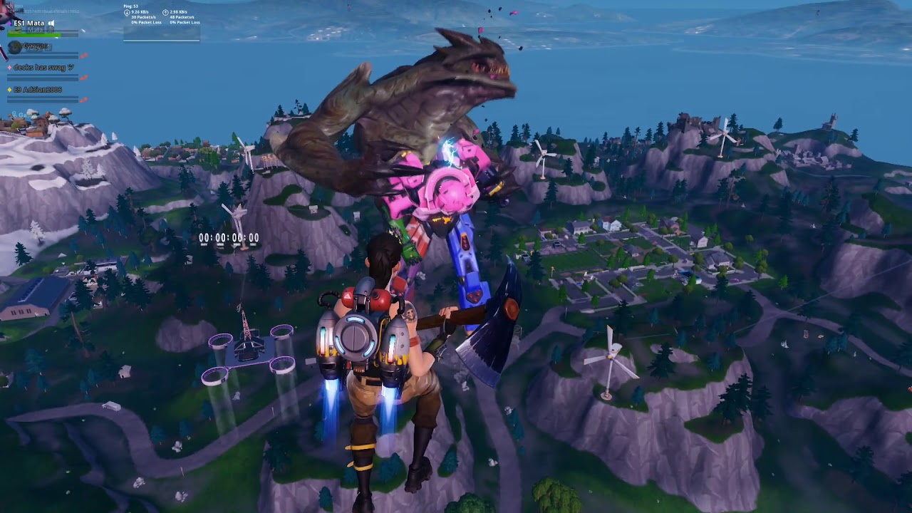 MECH VS MONSTER (FORTNITE EVENT!) - YouTube