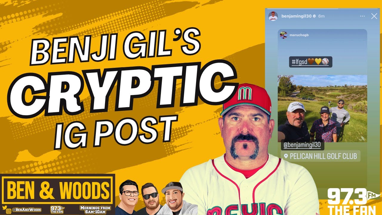 BENJI GIL'S CRYPTIC INSTAGRAM POST - YouTube