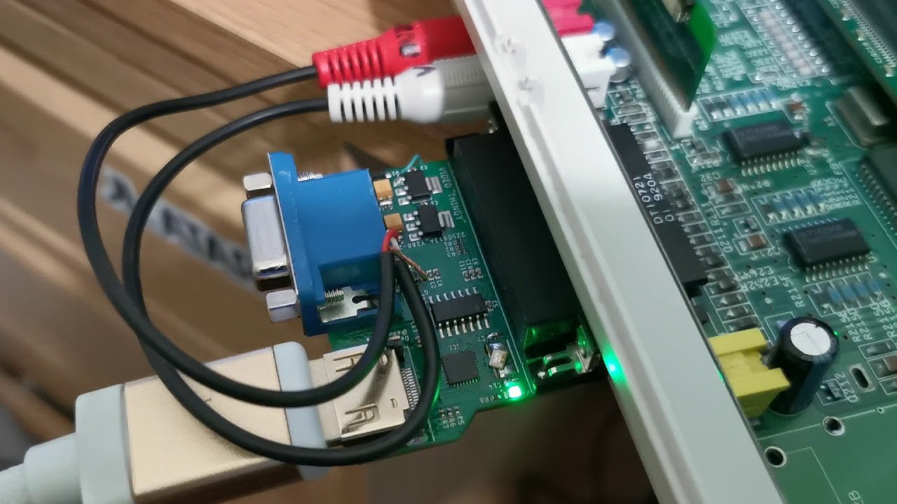 Hdmi audio via the video thingy.. - YouTube