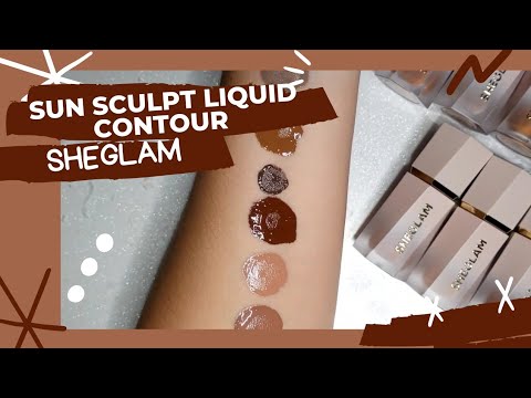 Swatches Sun Sculpt Liquid Contour - SHEGLAM - YouTube